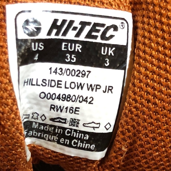 Hi-Tec | Shoes | Hitec Waterproof Hiking Climbing Hillside Low Shoes ...
